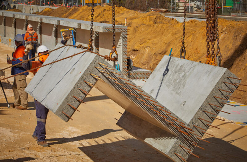 Precast concrete elements by Geoquest