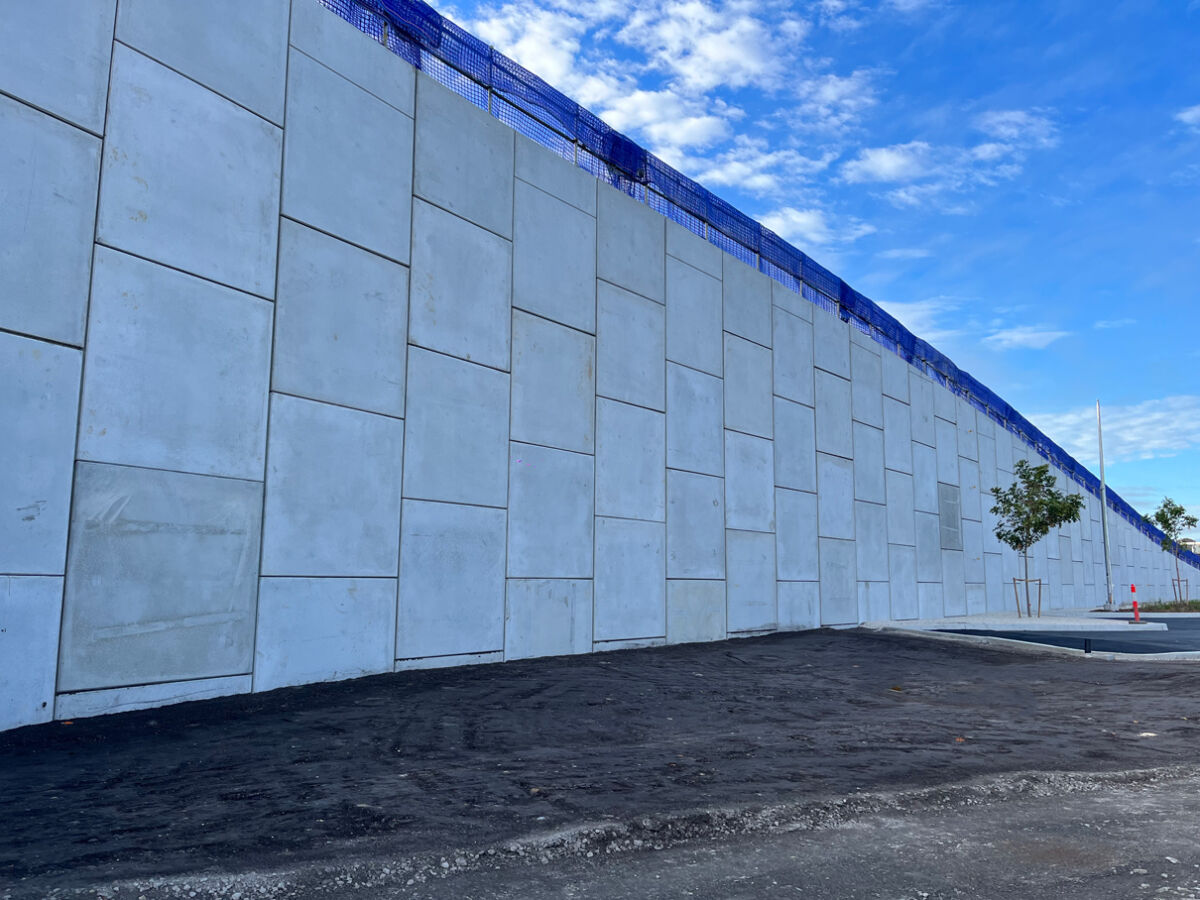 Mechanically Stablised Earth Walls for QLD's Mega Rail Project