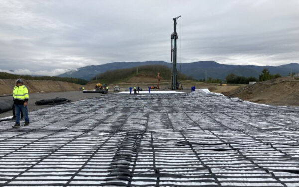 Geosynthetics: stabilisation, reinforcement, drainage, erosion
